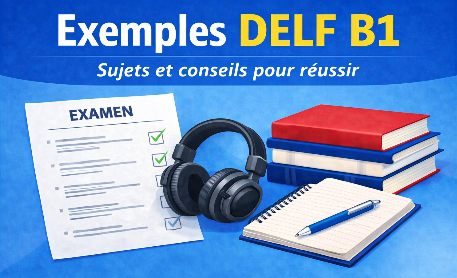 Exemples DELF B1 : sujets et conseils pour chaque partie | Français ...